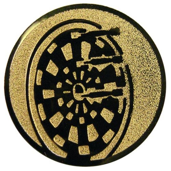 Trophy Distributors - Metal Darts Centre 25mm Gold - 1in