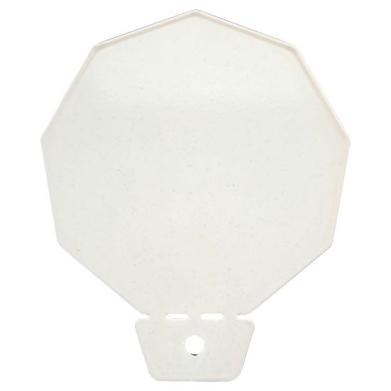 Trophy Distributors - Plain White Nonagon Plaque Used For Sublimation ...